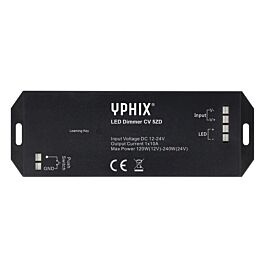 YPHIX LED dimmer 12V-24V, 1 x 10A, type CV 5ZD | LEDdirect